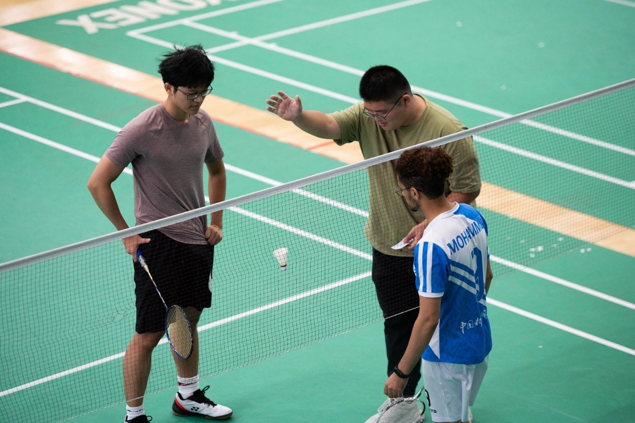 Students from International College Enjoy Badminton Competition in UCAS ...